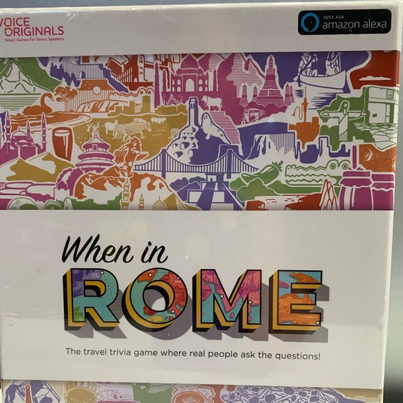 sensible objects | Toys | When In Rome Travel Trivia Game Play With ...